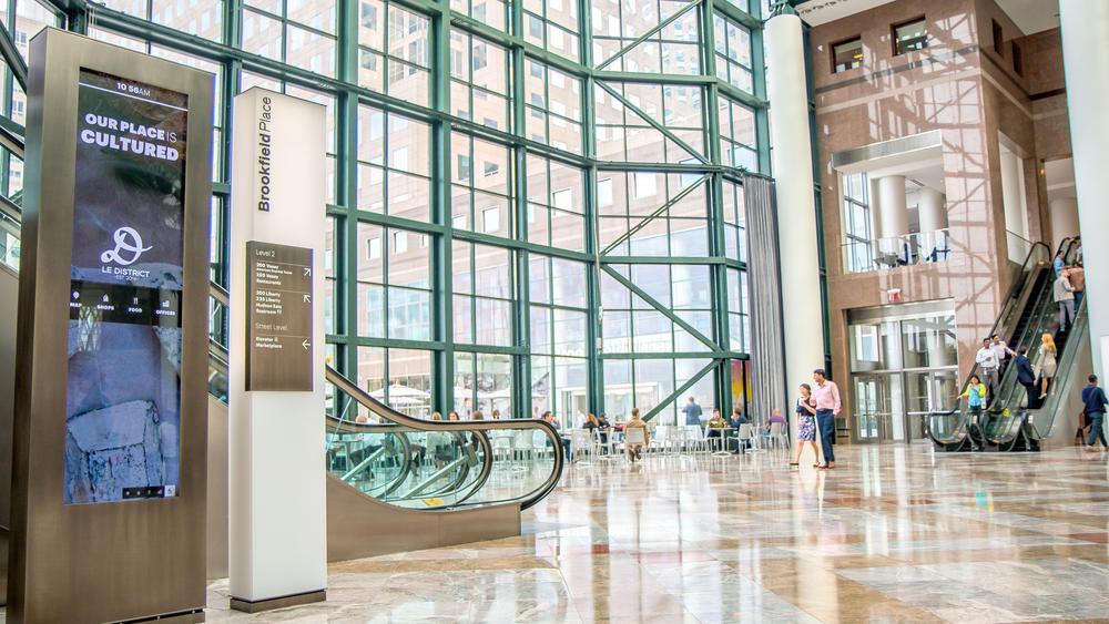 Brookfield Place Digital Wayfinding - Local Projects